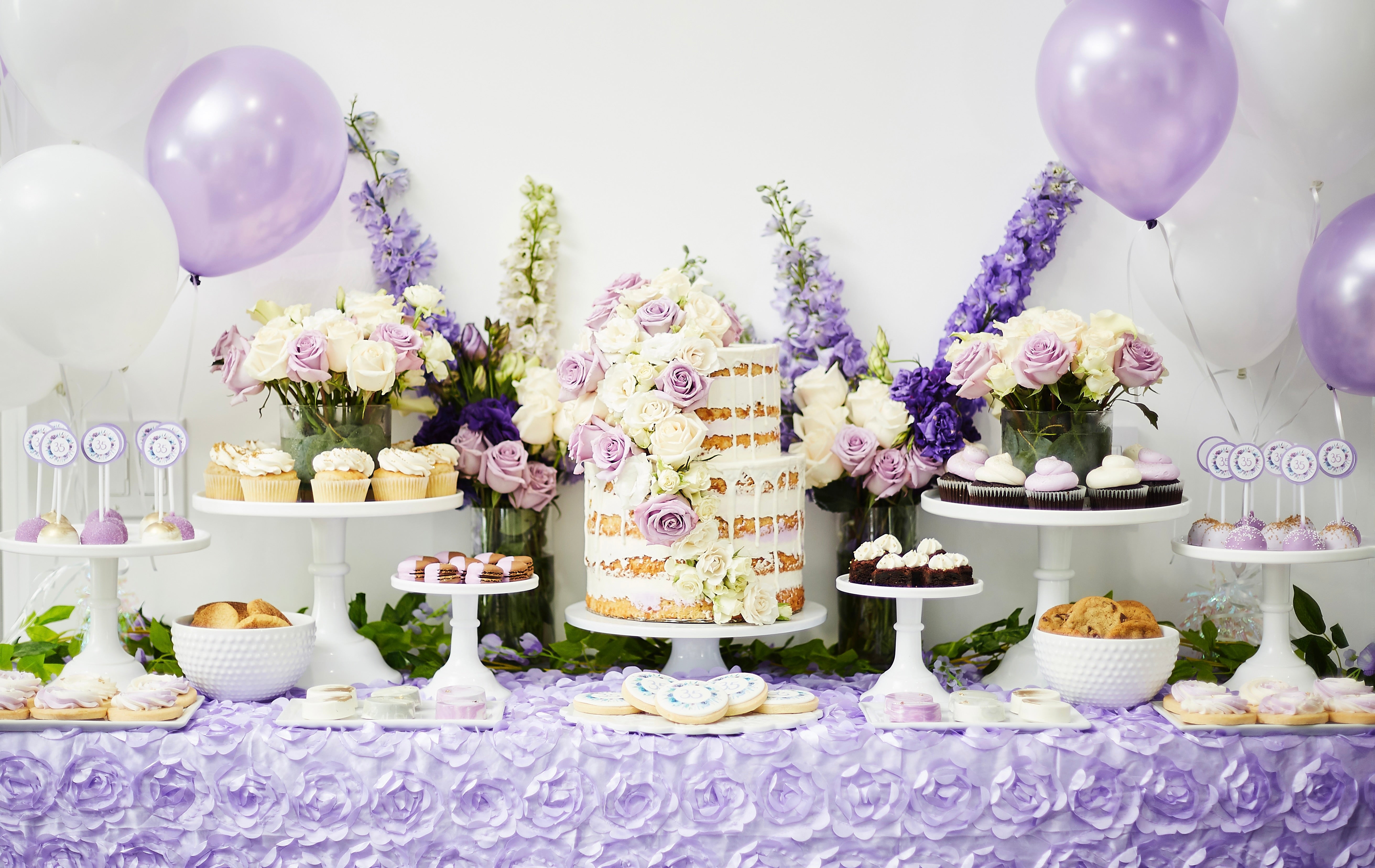 Cake table decoration store