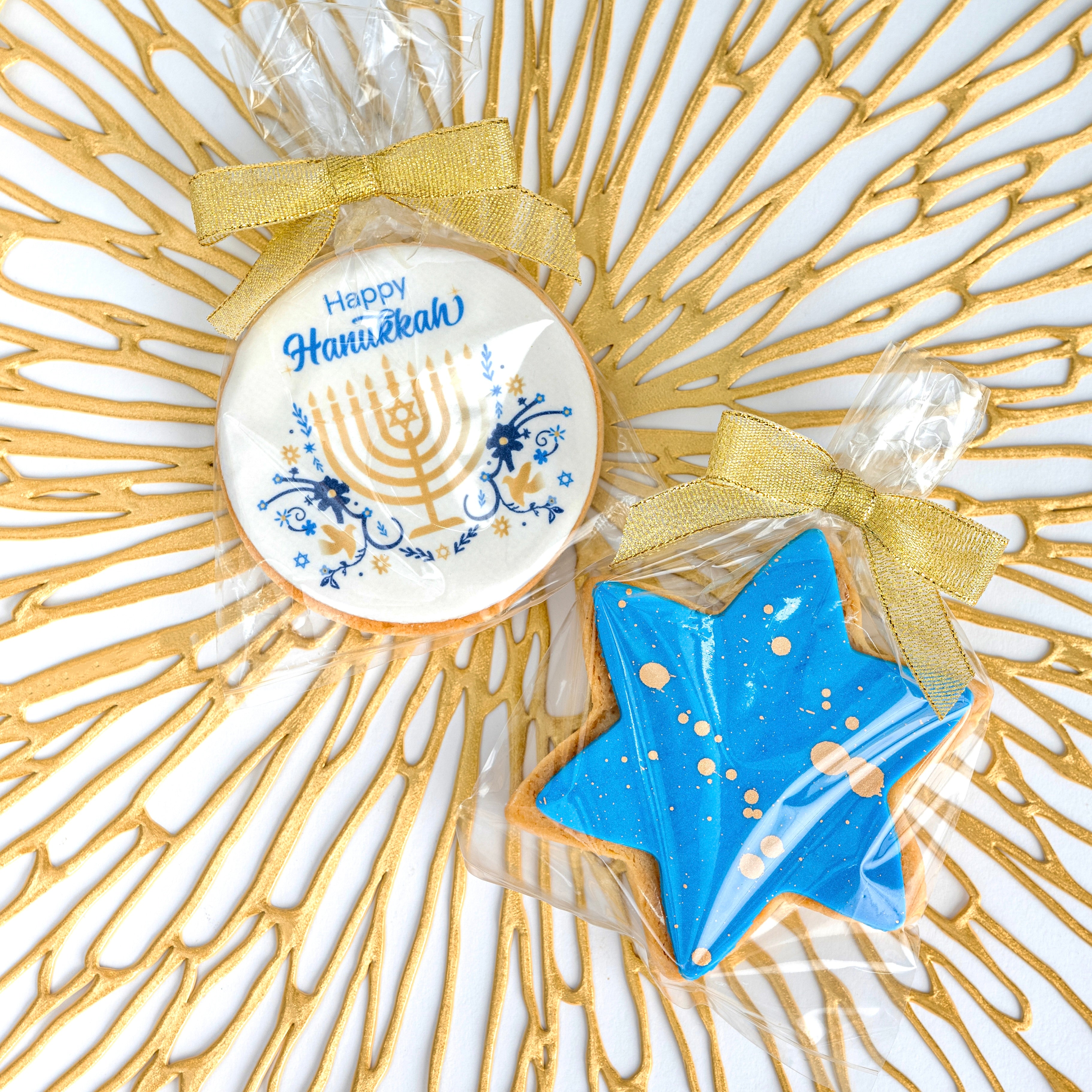 Happy Hanukkah Cookies Delivered Nationwide