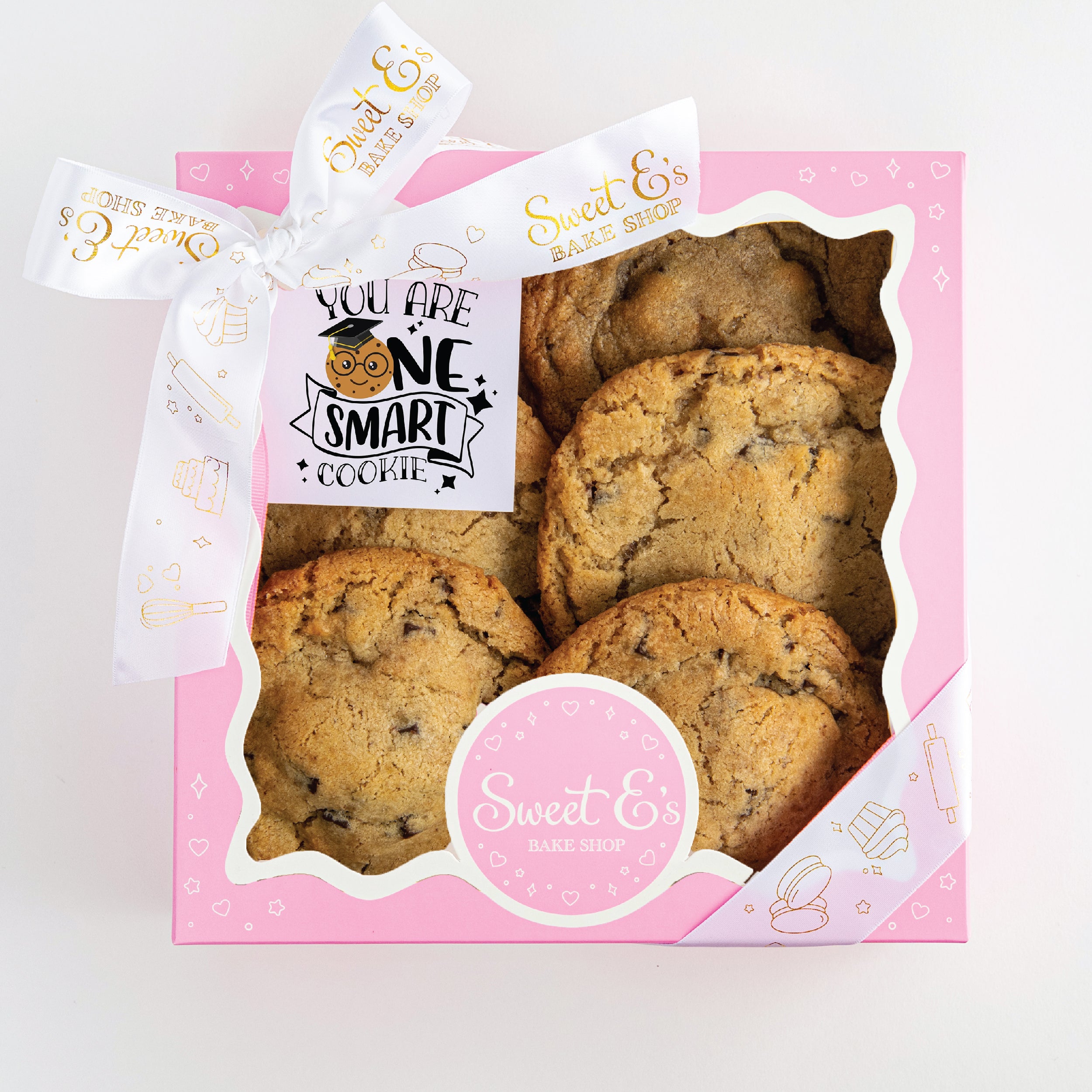 Graduation One Smart Stuffed Cookie Gift Box Delivered Nationwide