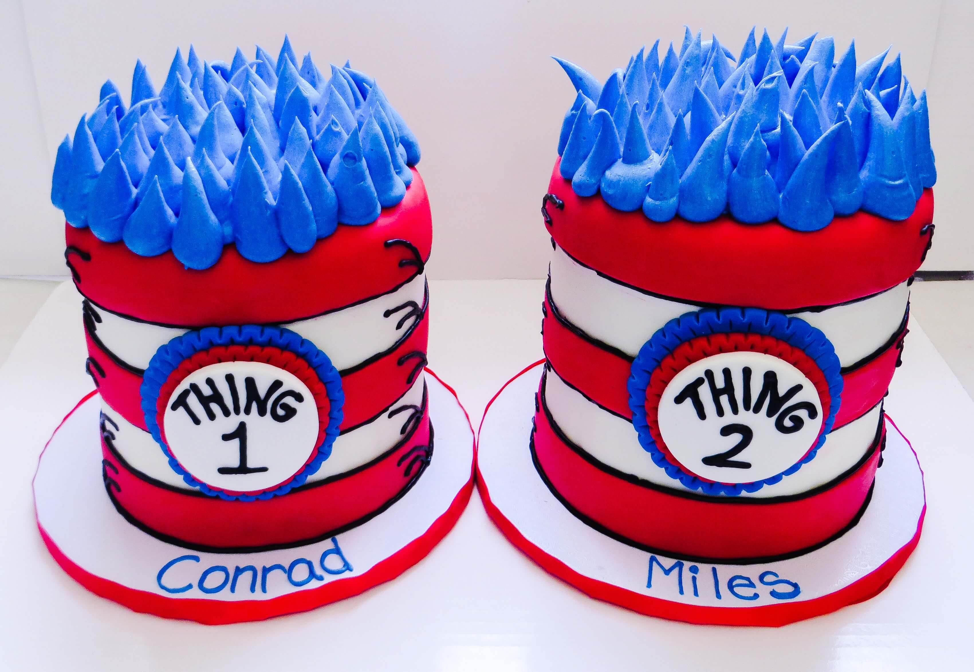 Dr Seuss Cakes