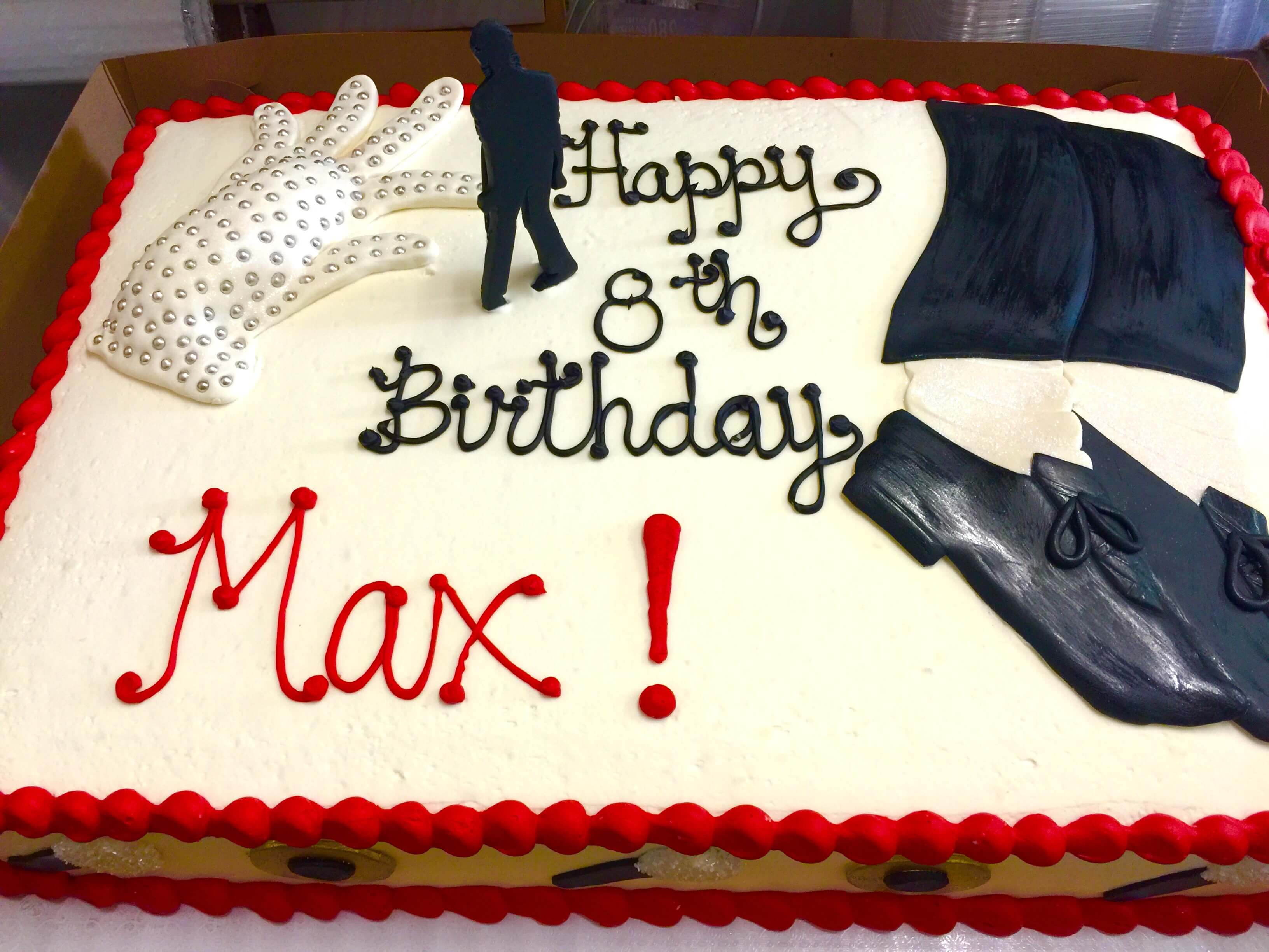 michael jackson cake ideas