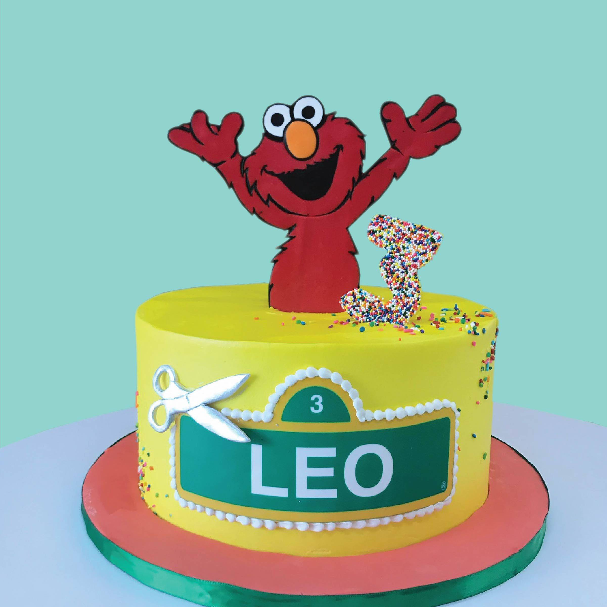 Sesame Street Cake