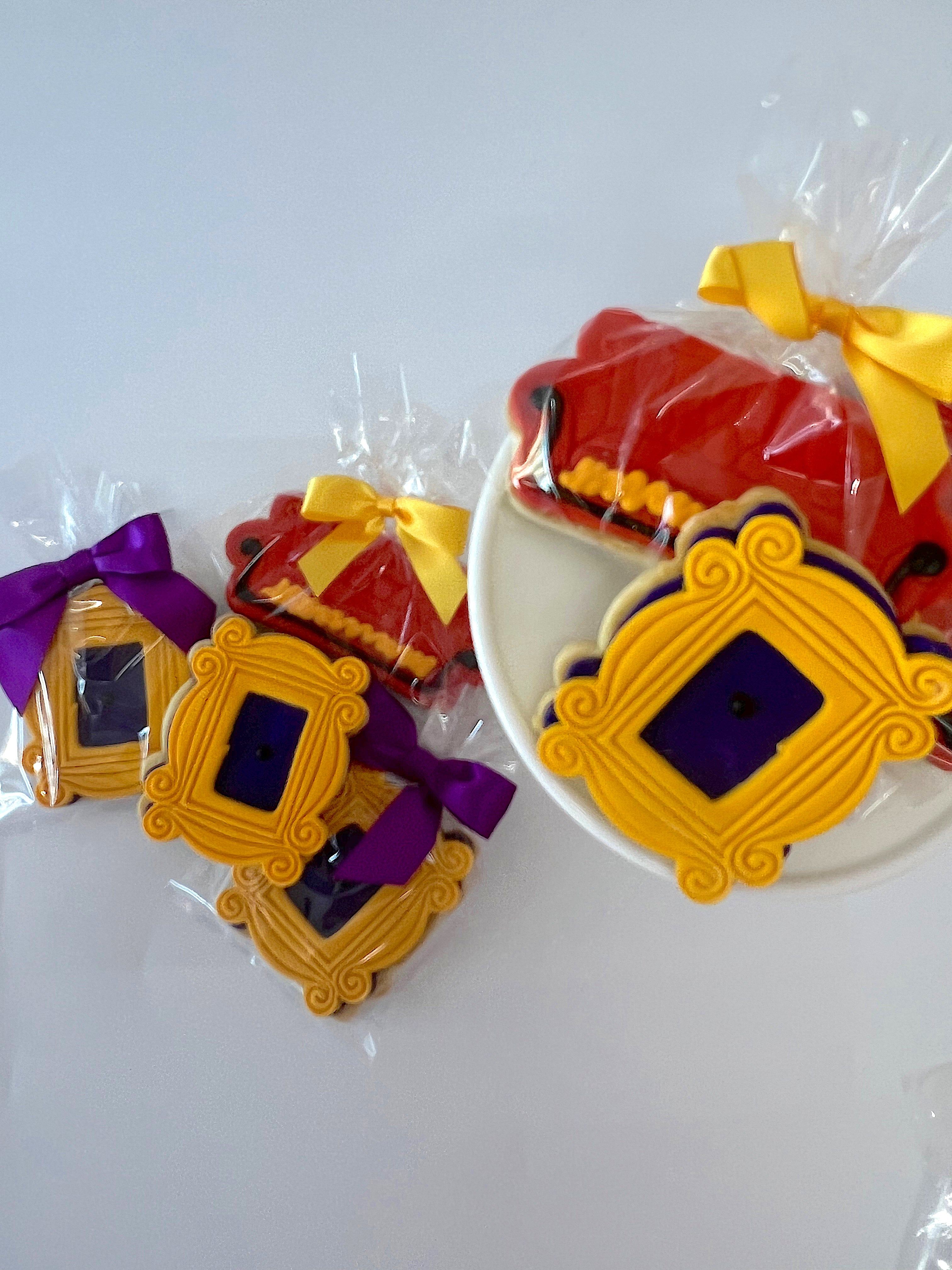 Friends Custom Cookies - Sweet E's Bake Shop