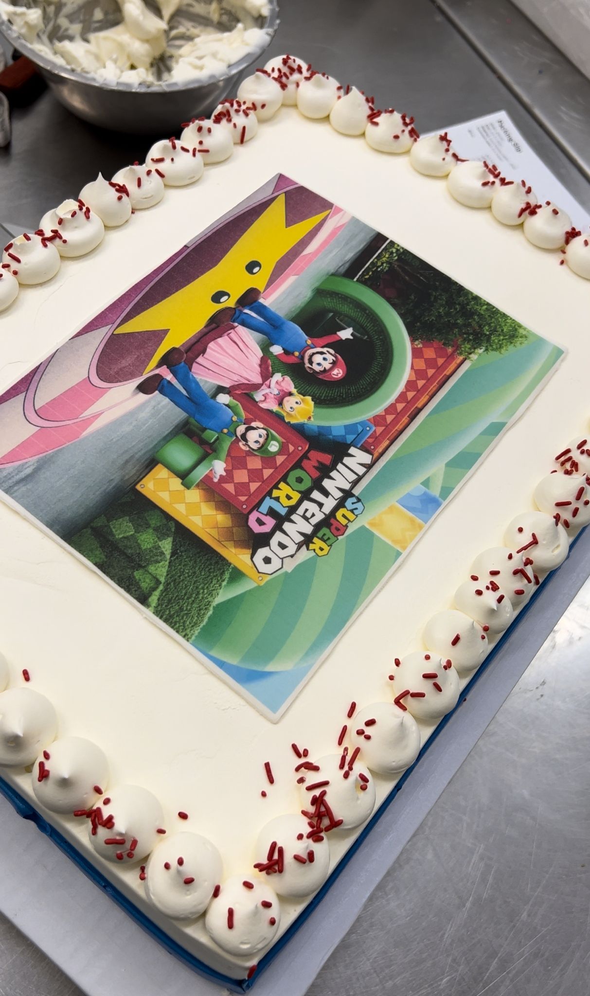 Nintendo World Opening - Cake - Sweet E's Bake Shop