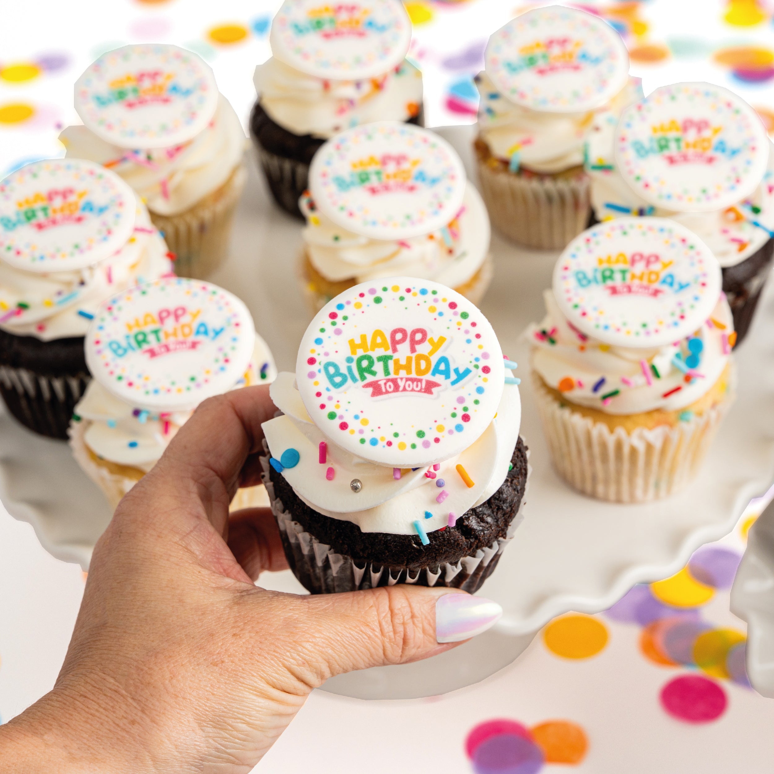 Happy Birthday Cupcakes