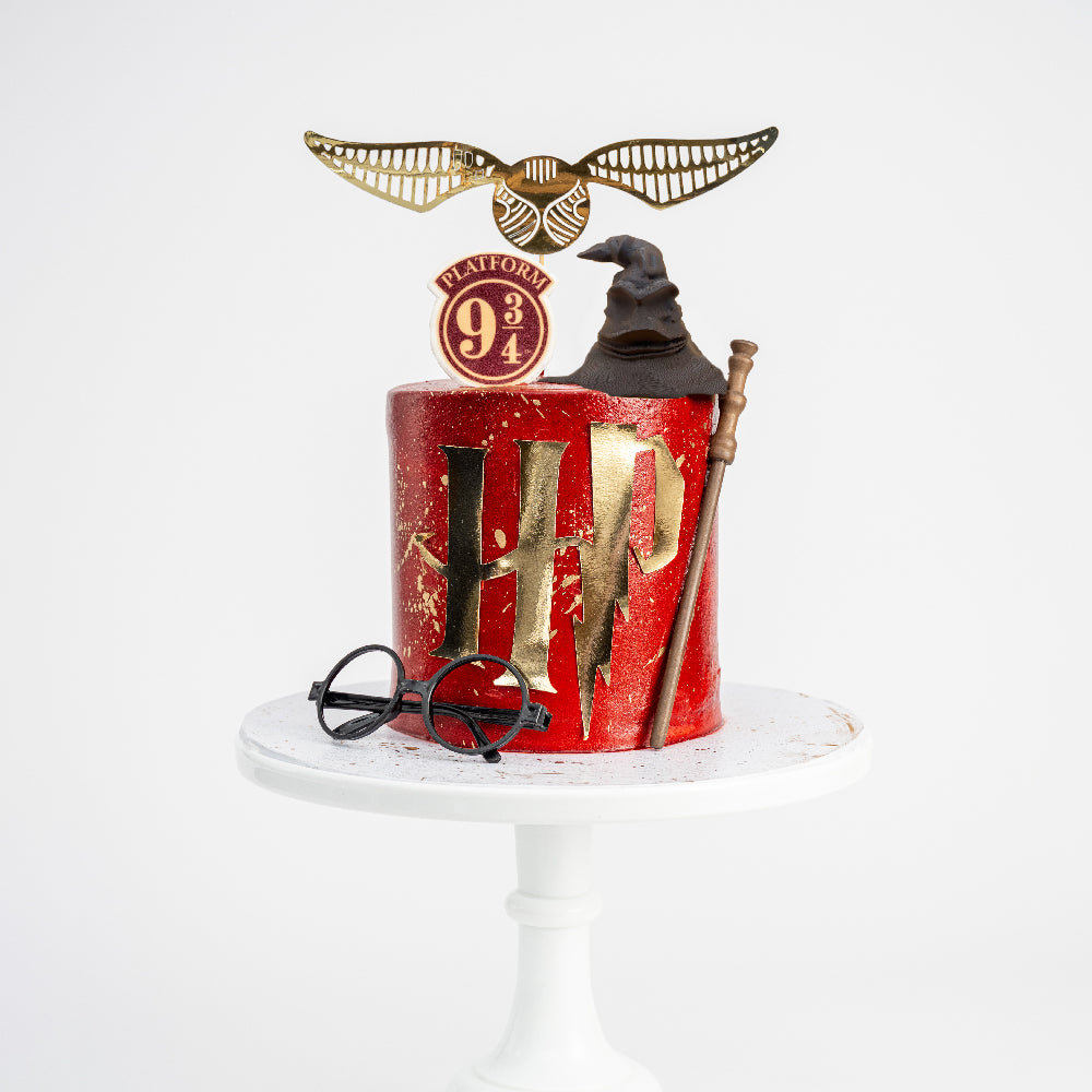 Harry Potter Logo Cake Cake "Harry Potter" Christie`s Bakery
