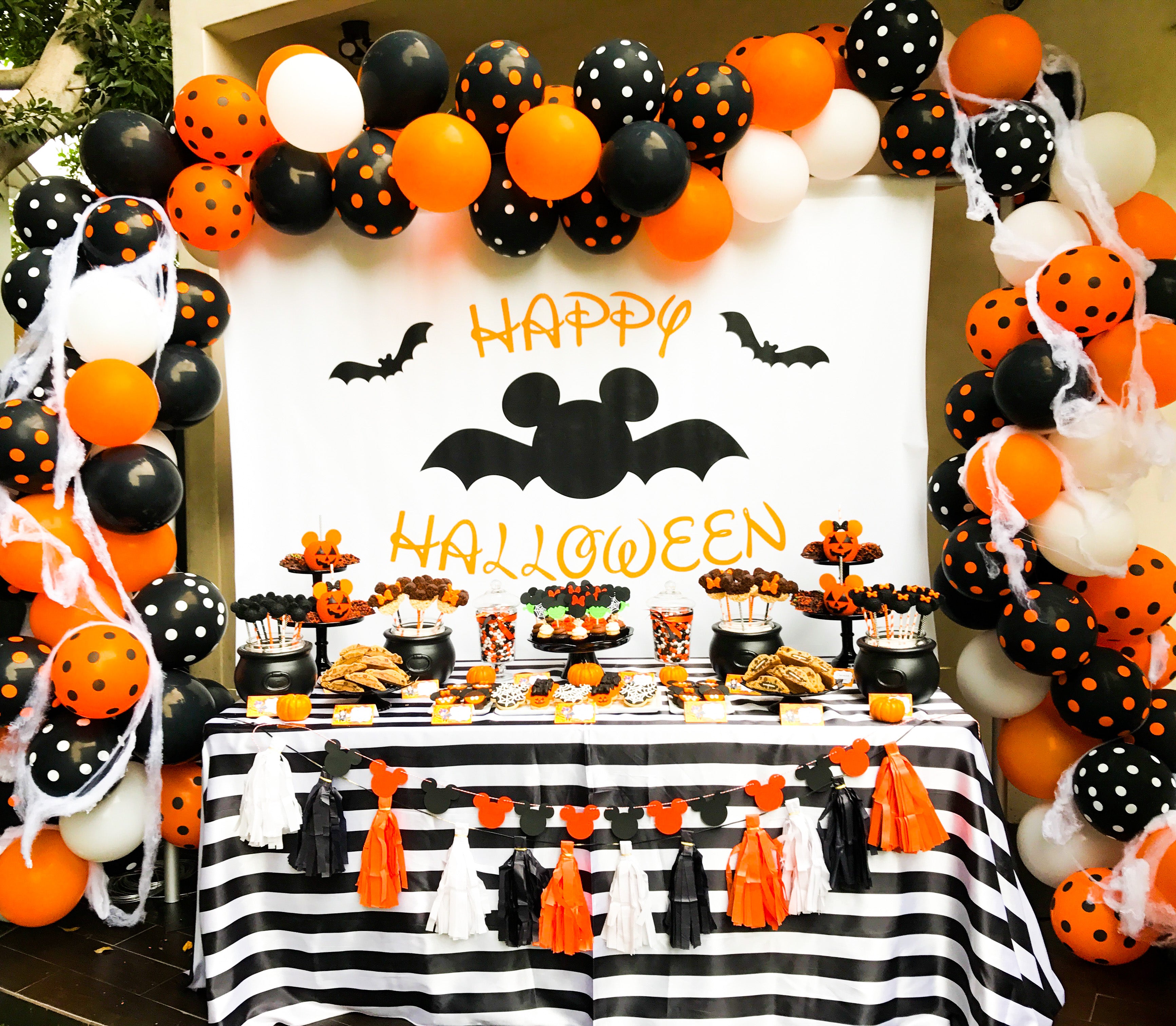 Halloween Dessert Table Halloween Dessert Table Skeleton