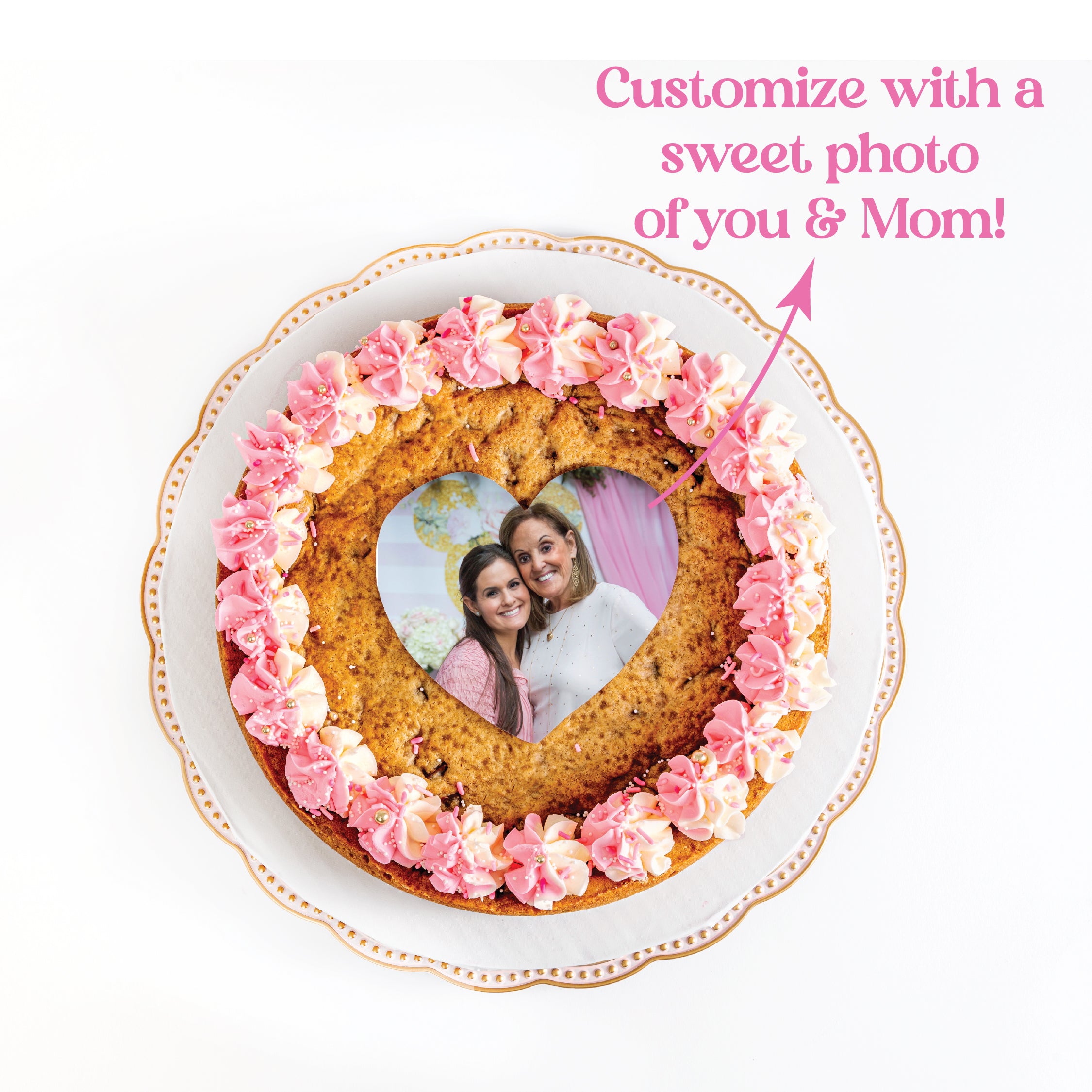 Happy Mother's Day Photo Cookie Cake Delivered Nationwide