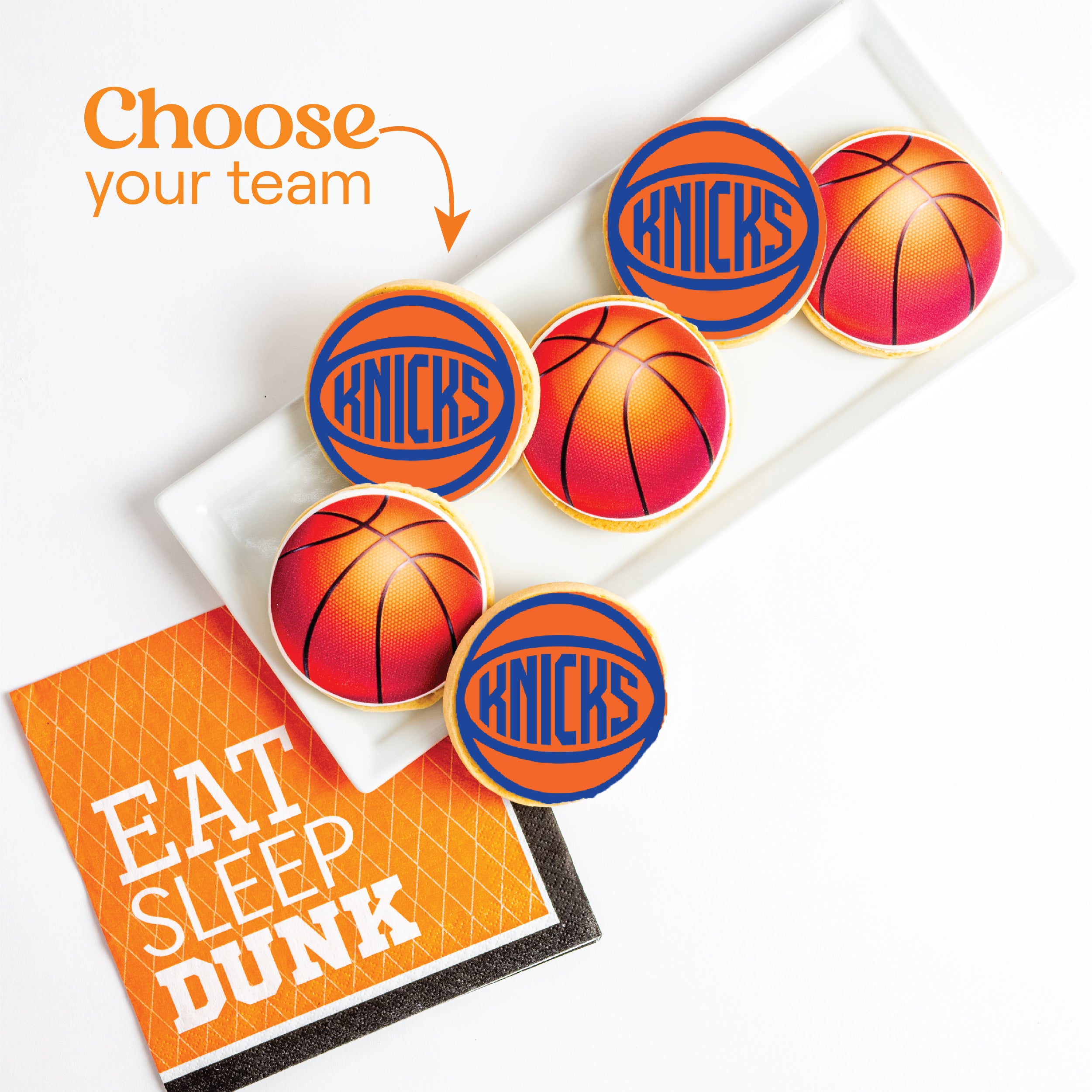 NBA Basketball Cookies Delivery Nationwide - Sweet E's Bake Shop