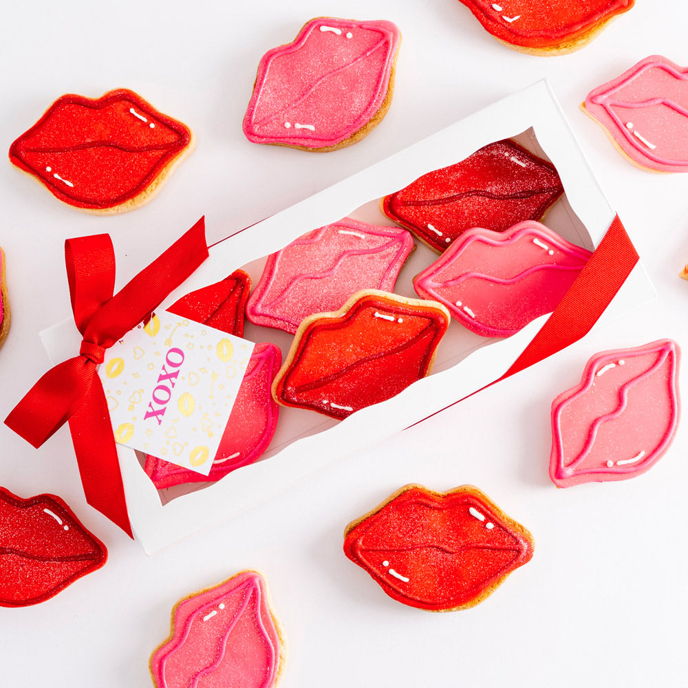 Glam Kiss Lip Cookies Delivered Nationwide