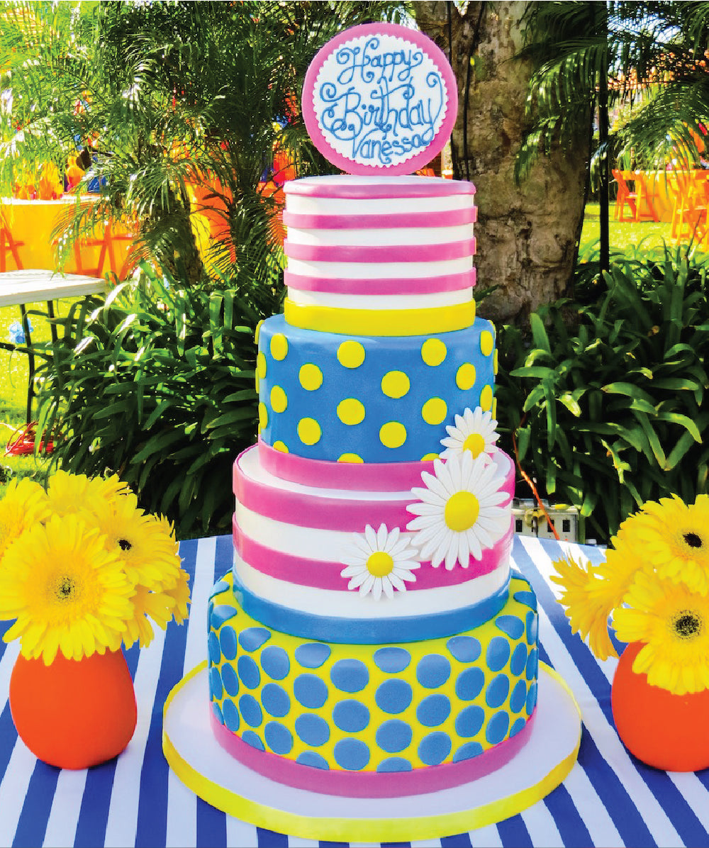 Kate Spade Pattern Cake