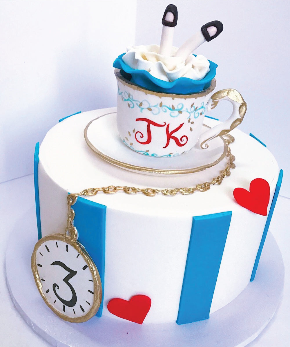 Alice In Wonderland Sheet Cake Alice's Birthday Carrot Cake — The