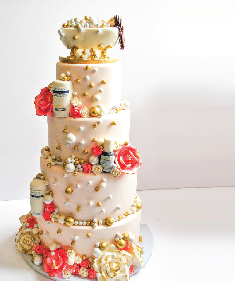 Bath Bubble Skin Care Cake