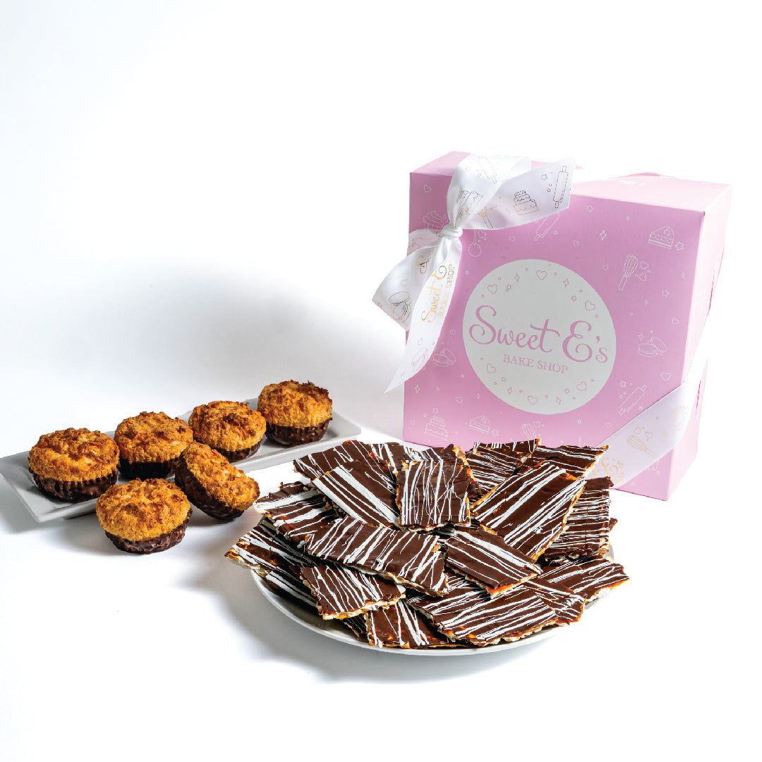 Passover Macaroon & Matzo Crunch Sampler - LA-wide Delivery