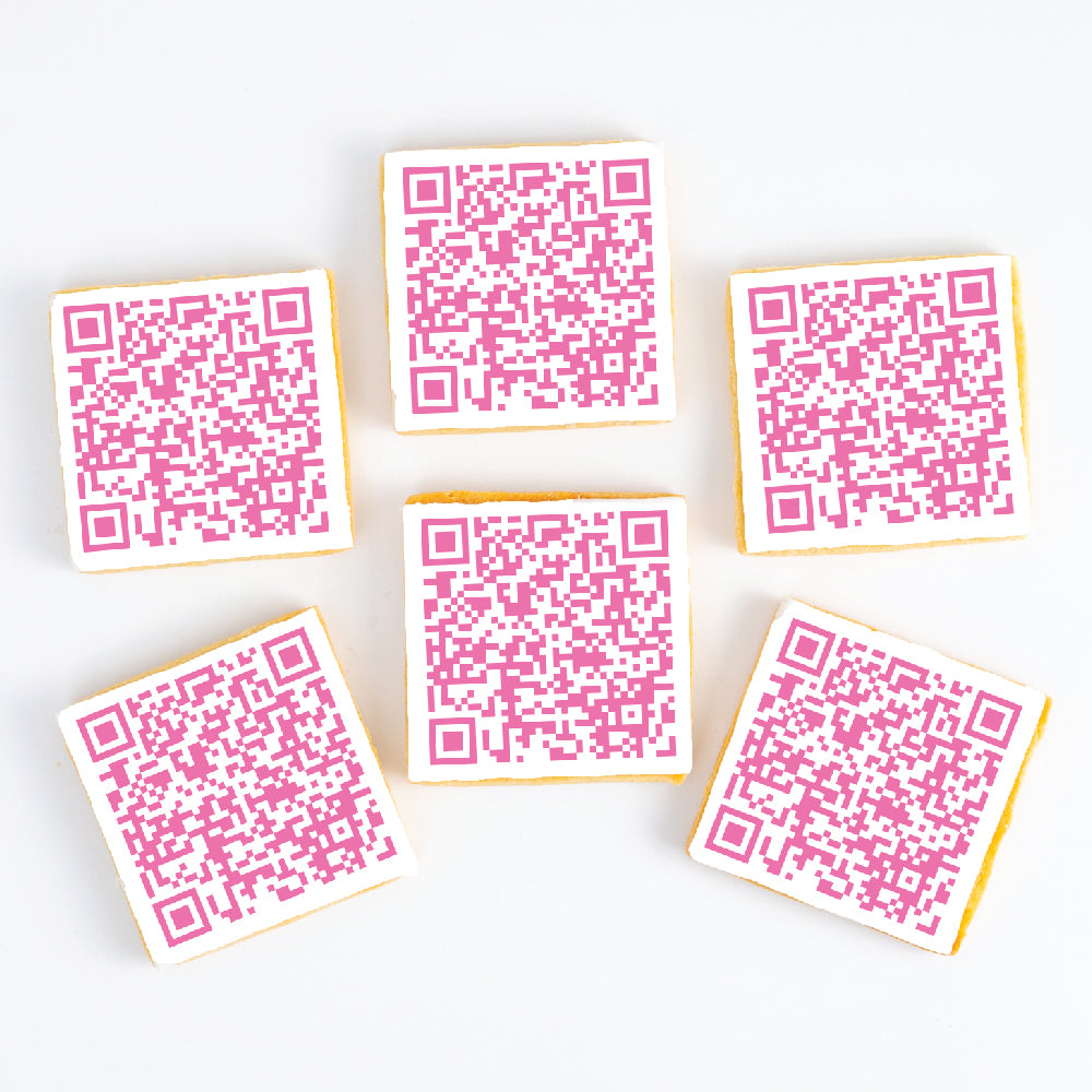 QR Code Cookies - Bulk | Upload Your Artwork