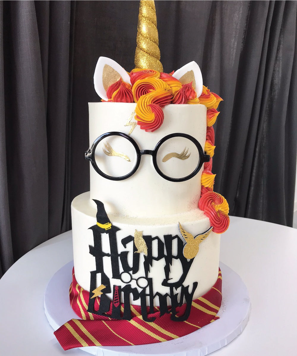 Harry Potter Logo Cake Cake "Harry Potter" Christie`s Bakery