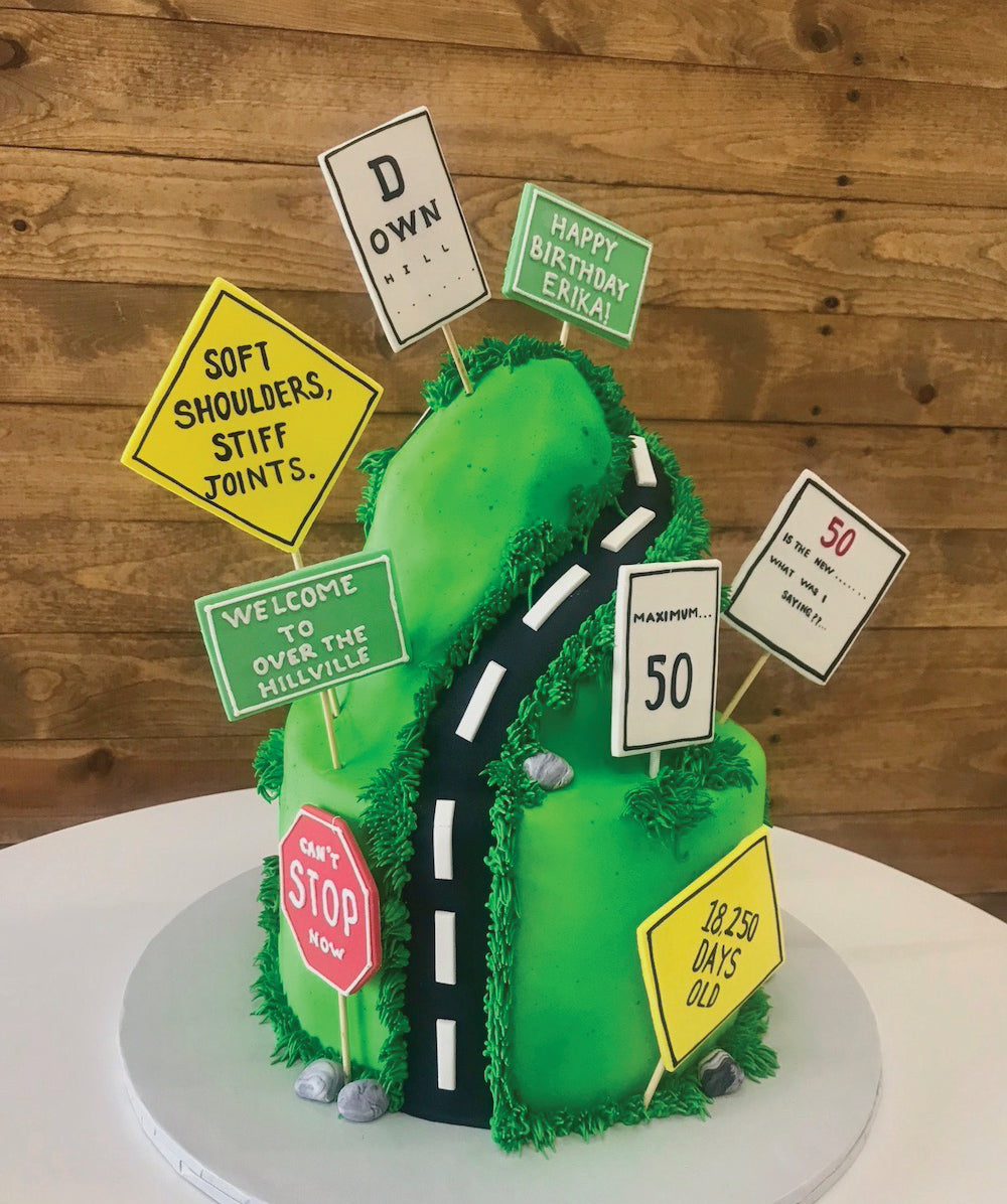 Over the Hill Cake Delivery Los Angeles