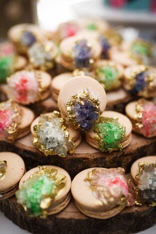 Crystal Geode French Macarons Delivery Los Angeles