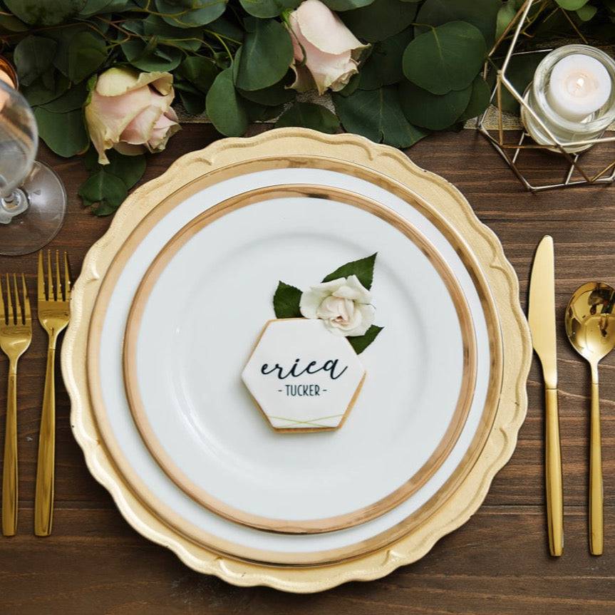 Custom Place Card Cookie Party Favors