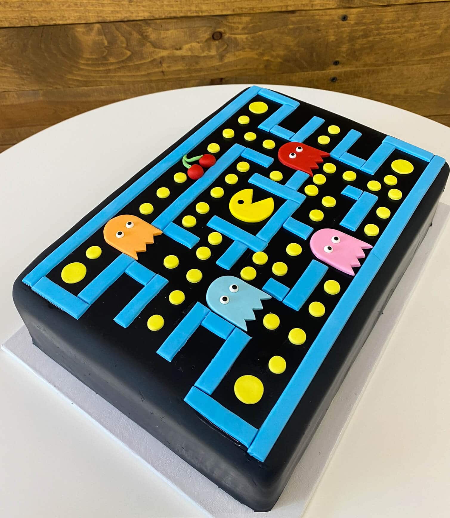 Pac-Mac Sheet Cake