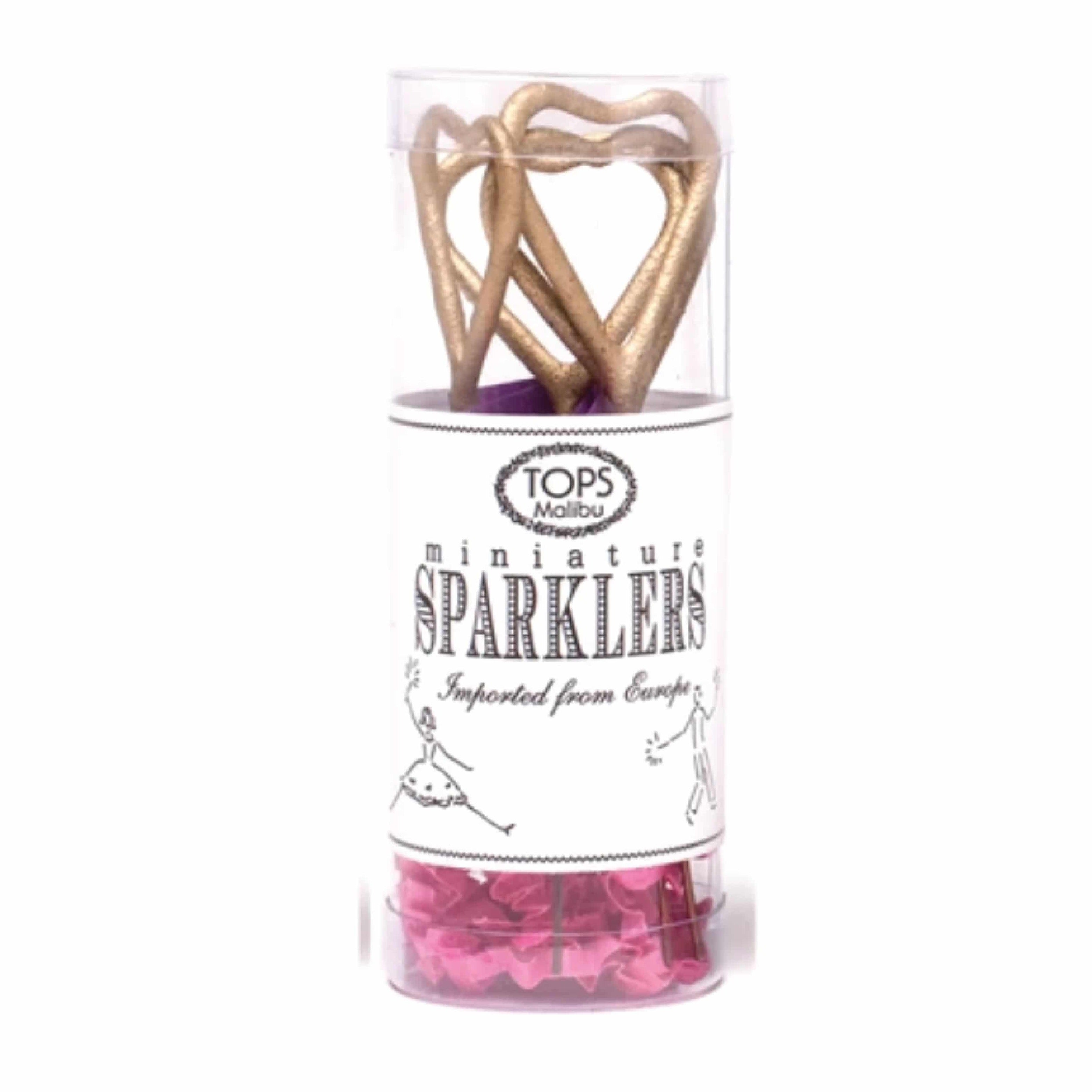 Mini Heart Shaped Sparklers Delivery Los Angeles